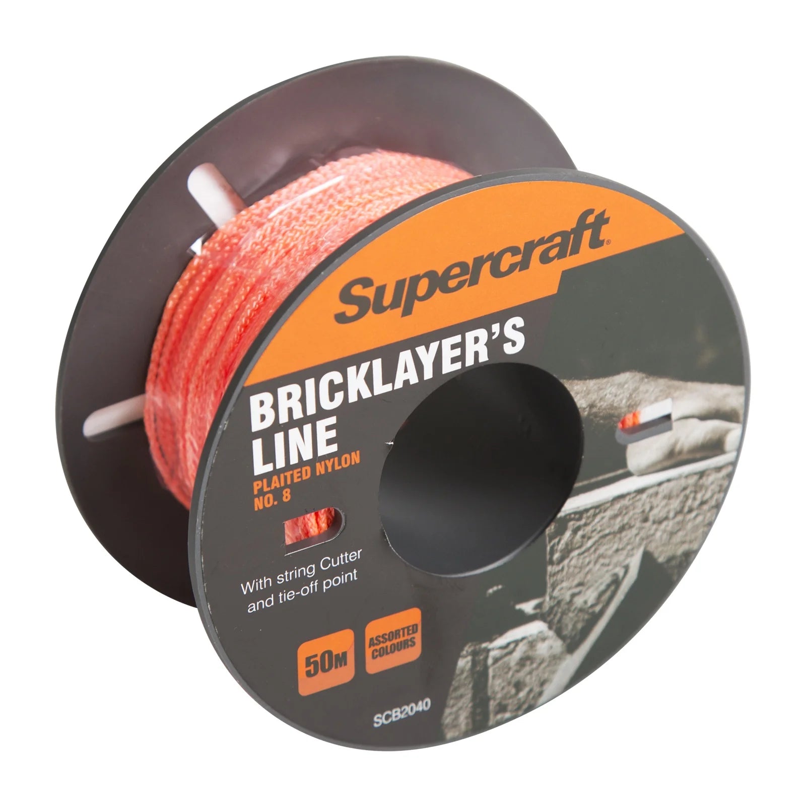Bricklayer's Line / Stringline - Orange 50m – Rock and Soil
