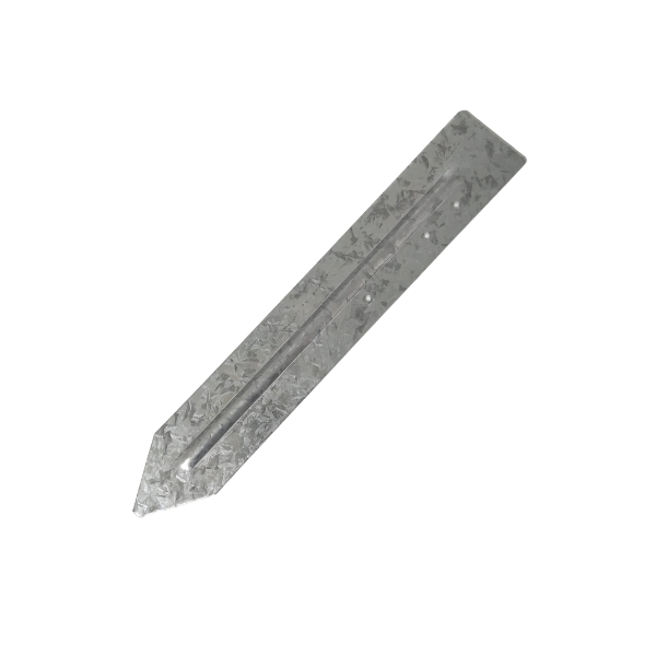 Shapescaper Ribbed Stake (Galvanised) – Rock and Soil